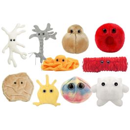 Cells Deluxe 10-Pack - Biology Plush Set | GIANTmicrobes