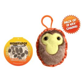 Monkeypox Key Chain 12 Pack - Virus Awareness Set | GIANTmicrobes