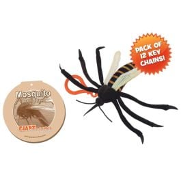 Mosquito Key Chain 12 Pack - Vector Plush Set | GIANTmicrobes