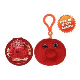 Red Blood Cell Key Chain 12 Pack - Circulatory Set | GIANTmicrobes