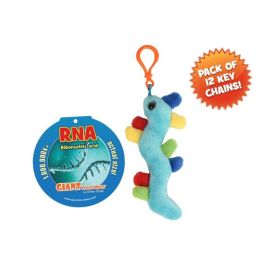 RNA Key Chain 12 Pack - Genetics Mini Plush | GIANTmicrobes