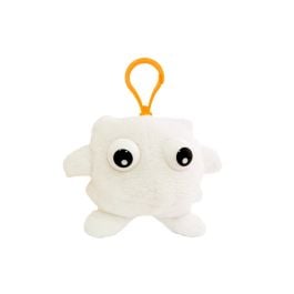 White Blood Cell Key Chain - Immune Plush | GIANTmicrobes