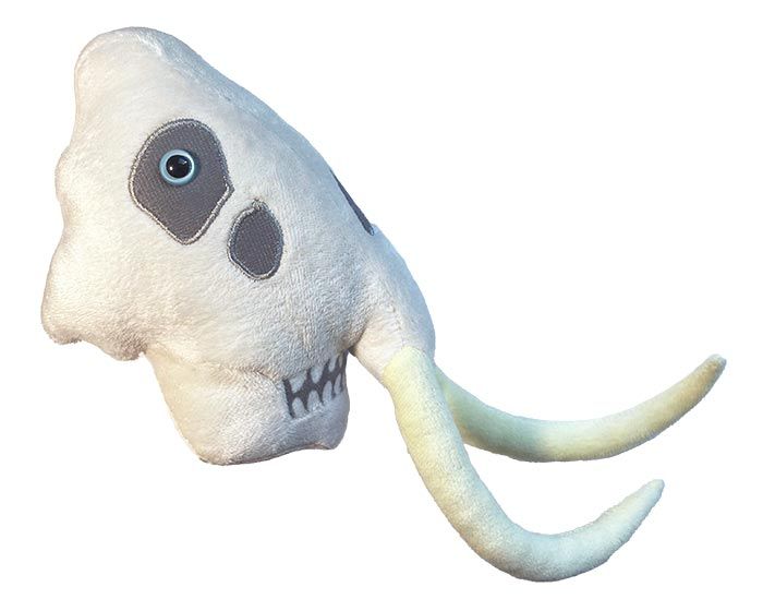 Giantmicrobes Fuzzy Fossils Woolly Mammoth Skull Dinosaur Plush
