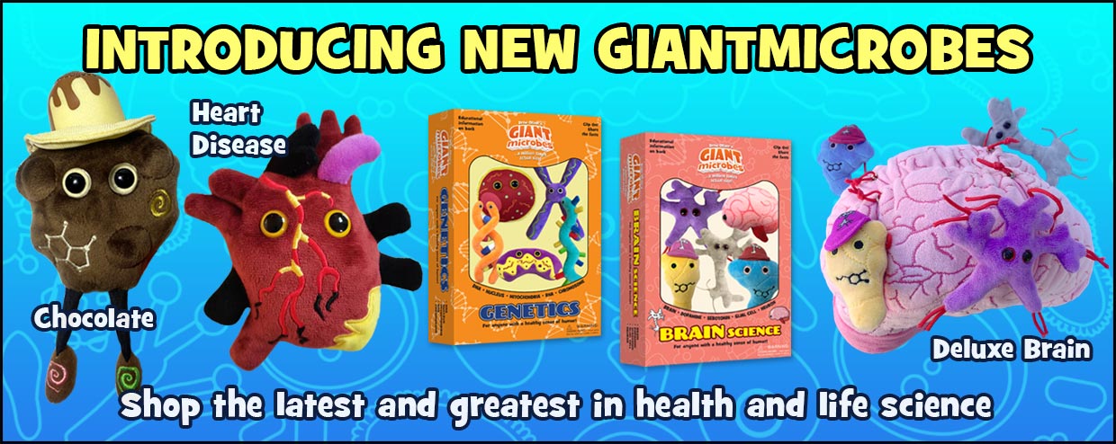 GIANT Microbes | Gag Gifts, Teacher Gifts, Doctor Gifts, Gifts for ...
